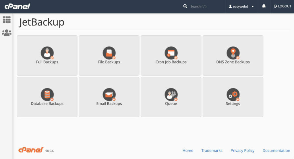 Cpanel: Backup and Restore - Easy Web Design Tutorials